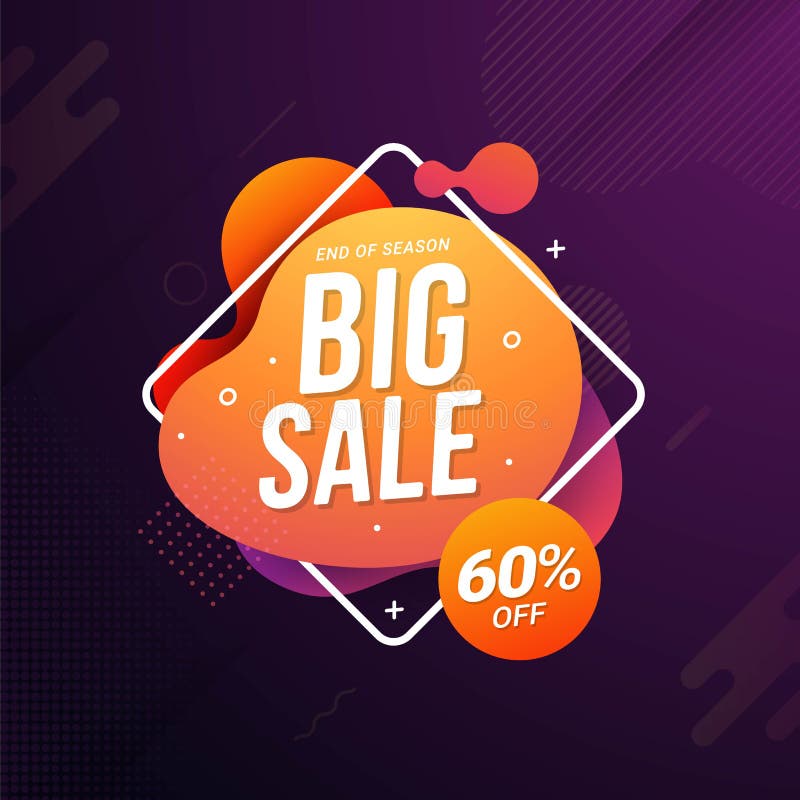 Big Sale Sticker Badge Discount Prices for Store Promotion Vector Stock ...