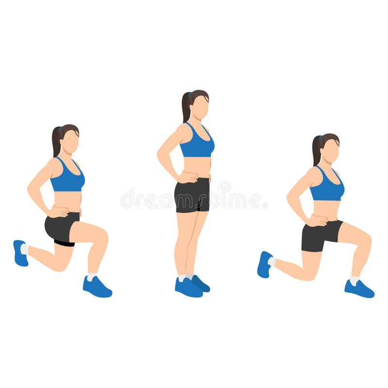 Lunges Clip Art