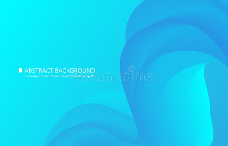 Abstract Vector Fluid Smooth Line Blue Background Editorial Photo ...