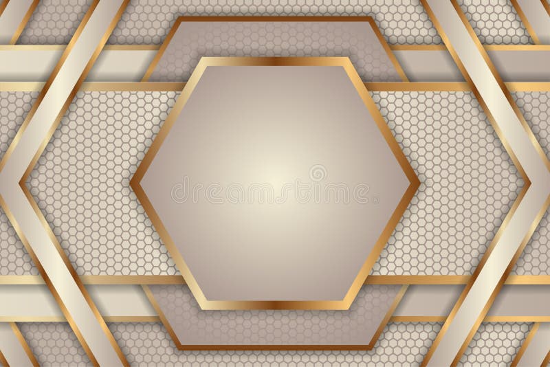 Symmetric Design of Abstract Geometric Background Use Horizontal Layout ...