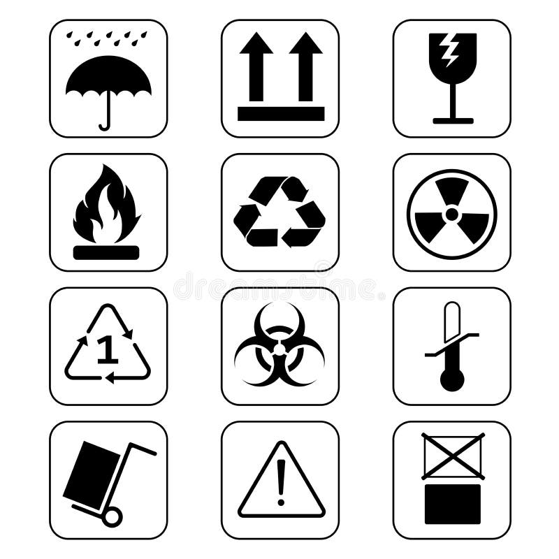 Goods packaging symbol stock vector. Illustration of business - 243896494