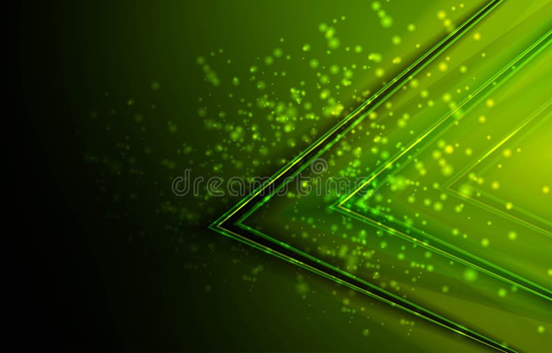 Abstract Geometric Light Green Color Background, Vector Illustration ...