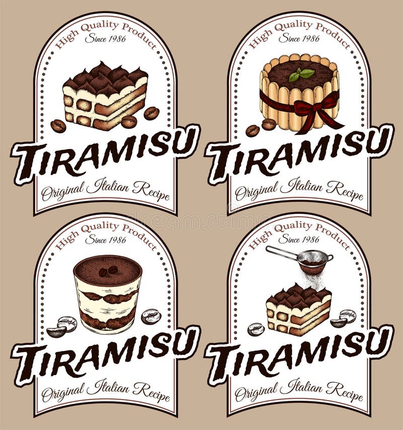 Drawing Tiramisu Stock Illustrations – 581 Drawing Tiramisu Stock ...