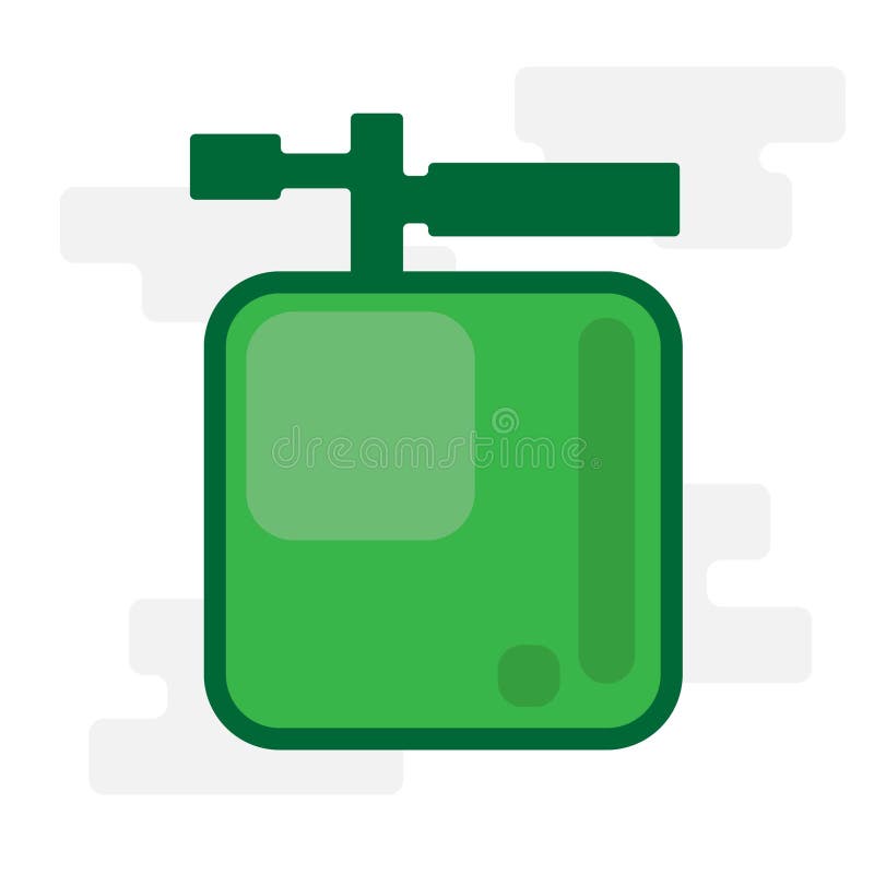 Cute Square Fresh Shining Coconut Flat Design Stock Vector ...