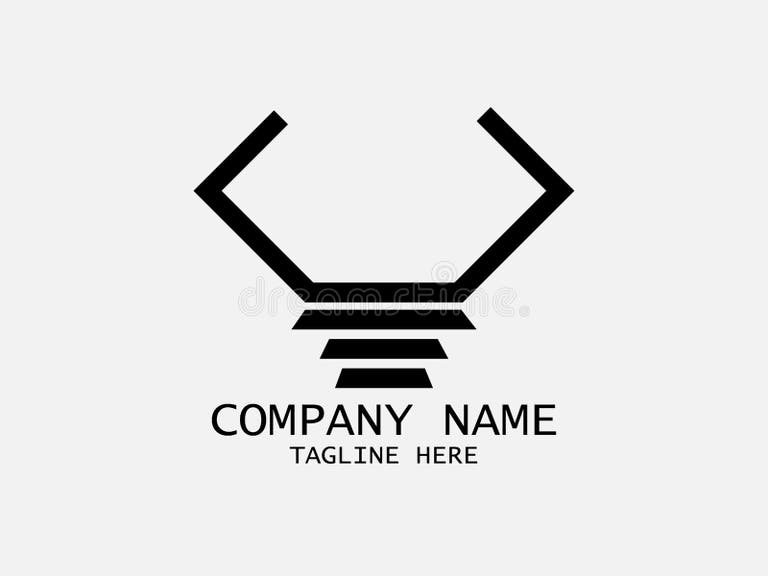 Bulb Shape Logo Vector, Creative Design Bulb Emblem for Business ...
