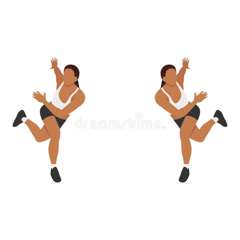 Shuffle Exercise Stock Illustrations – 53 Shuffle Exercise Stock ...