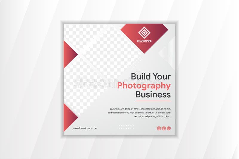 Square Banner Template Design with Example of Headline is Build Your ...