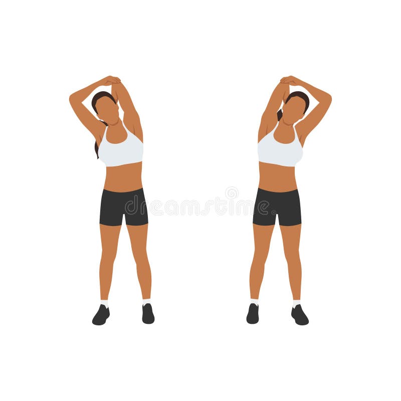 Tricep Stretch Stock Illustrations – 123 Tricep Stretch Stock ...