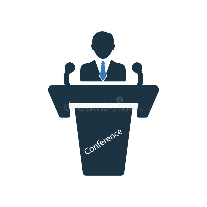 Business, Conference, Presentation Icon. Simple Vector. Stock Vector ...