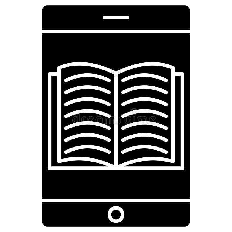 Mobile Book Which Can Easily Modify or Edit Stock Vector - Illustration ...