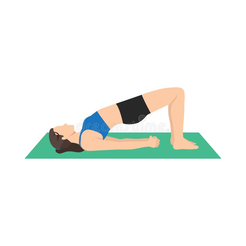 Bridge Exercise Stock Illustrations – 874 Bridge Exercise Stock ...