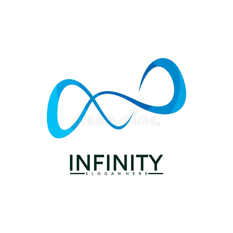 Infinity Business Logo - Modern and Minimalist Design Stock Vector ...