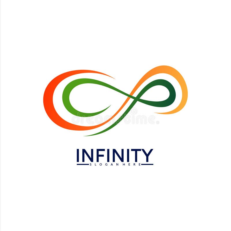 Infinity Business Logo - Modern and Minimalist Design Stock Vector ...