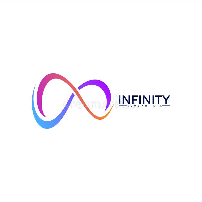 Infinity Business Logo - Modern and Minimalist Design Stock Vector ...