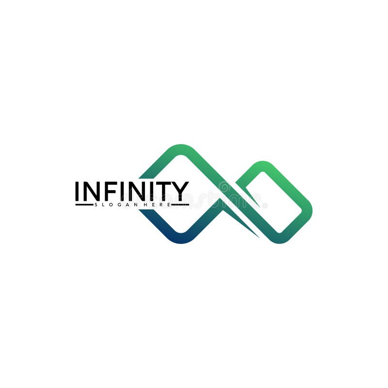Infinity Business Logo - Modern and Minimalist Design Stock Vector ...