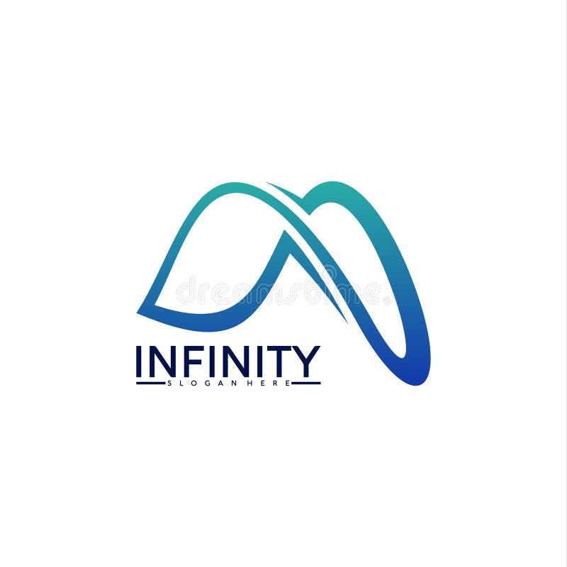 Infinity Business Logo - Modern and Minimalist Design Stock Vector ...