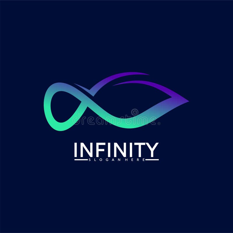 Infinity Business Logo - Modern and Minimalist Design Stock Vector ...