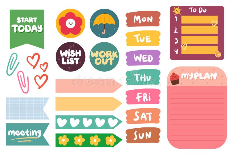 Agenda with Check Mark 80s Pixel Art Logo Stock Vector - Illustration ...