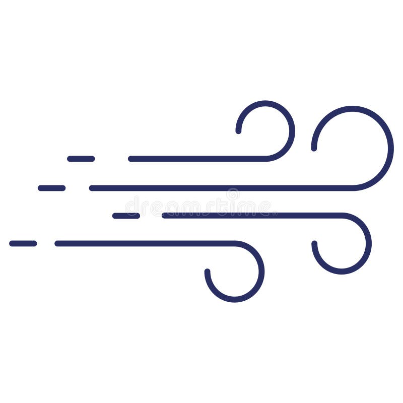 Air Vector Icon Which Can Easily Modify or Edit Stock Illustration ...