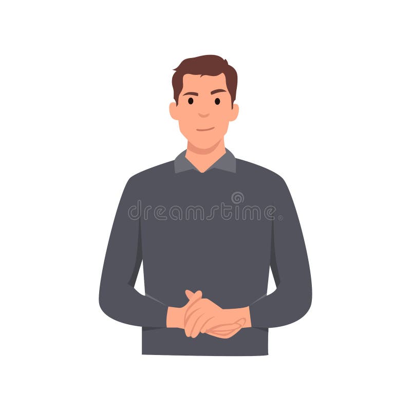 Confident Smirk Stock Illustrations – 412 Confident Smirk Stock ...