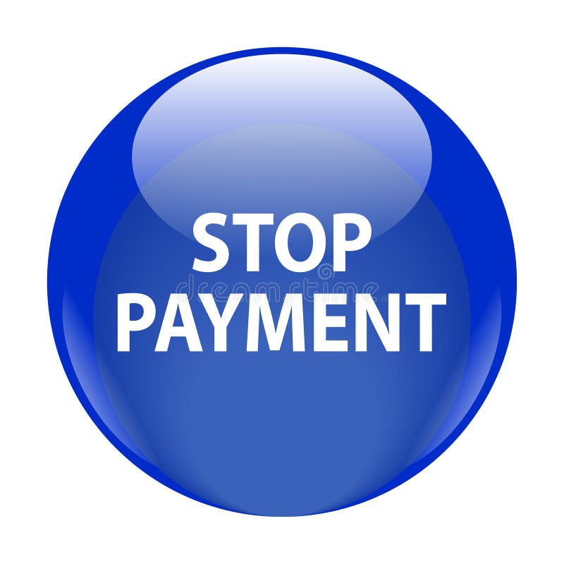 Stop payment stock illustration. Illustration of rubber - 92088338 Stop payment stock illustration. Illustration of rubber - 92088338