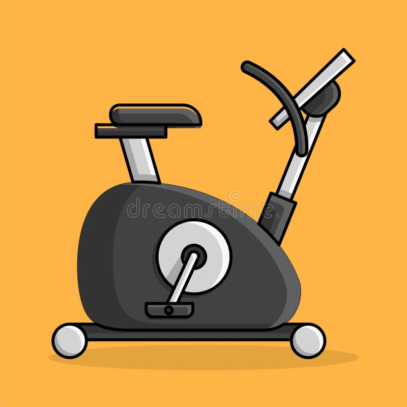 Workout Bikes Stock Illustrations – 160 Workout Bikes Stock ...