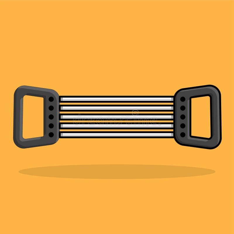 Resistance Bands Logo Icon Gym Fitness Equipment Stock Vector ...