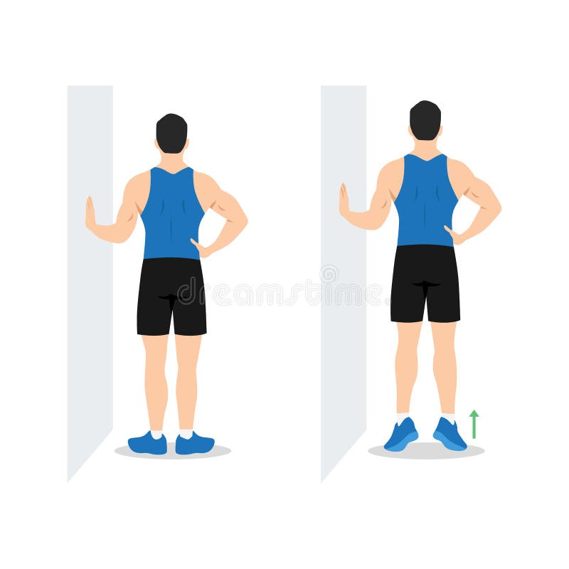 Calf Raises Stock Illustrations – 58 Calf Raises Stock Illustrations ...