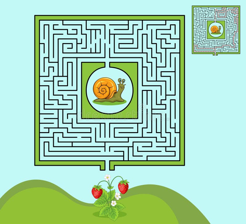 Snail Maze Stock Illustrations – 179 Snail Maze Stock Illustrations ...