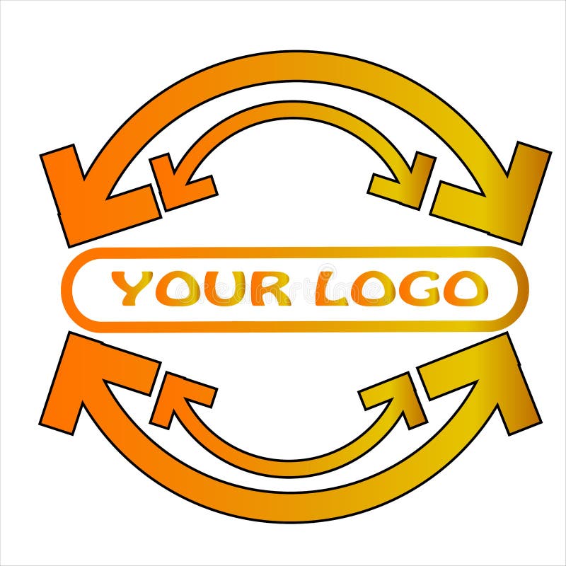 Attractive Logo with Unique Design Stock Vector - Illustration of ...