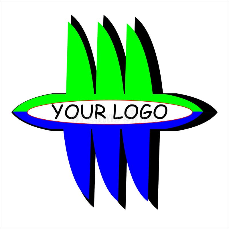 A Unique Logo with an Attractive Design Stock Vector - Illustration of ...