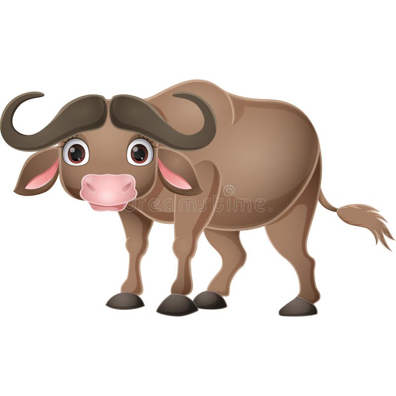 Cute Buffalo Head Cartoon Stock Illustrations – 1,652 Cute Buffalo Head ...