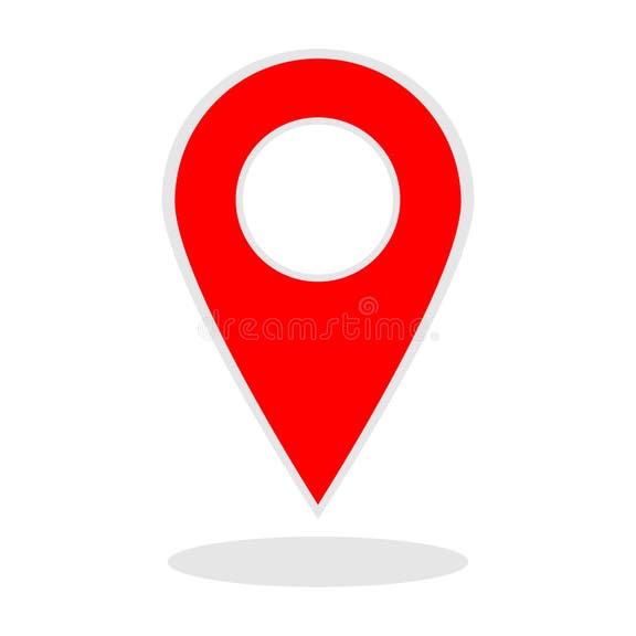 Location icon stock illustration. Illustration of location - 260498521