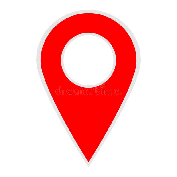Location icon stock illustration. Illustration of diagram - 260715480