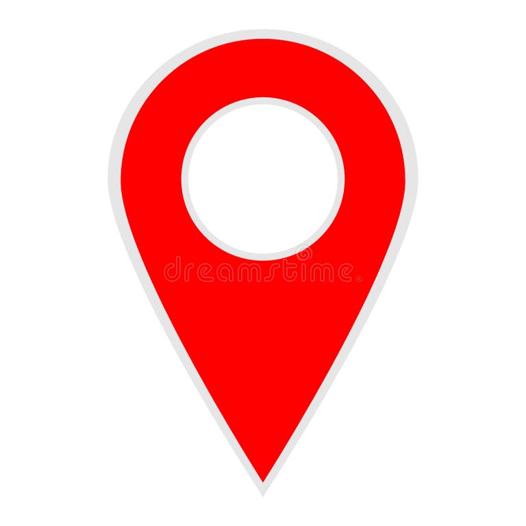 Location icon stock illustration. Illustration of diagram - 260715480