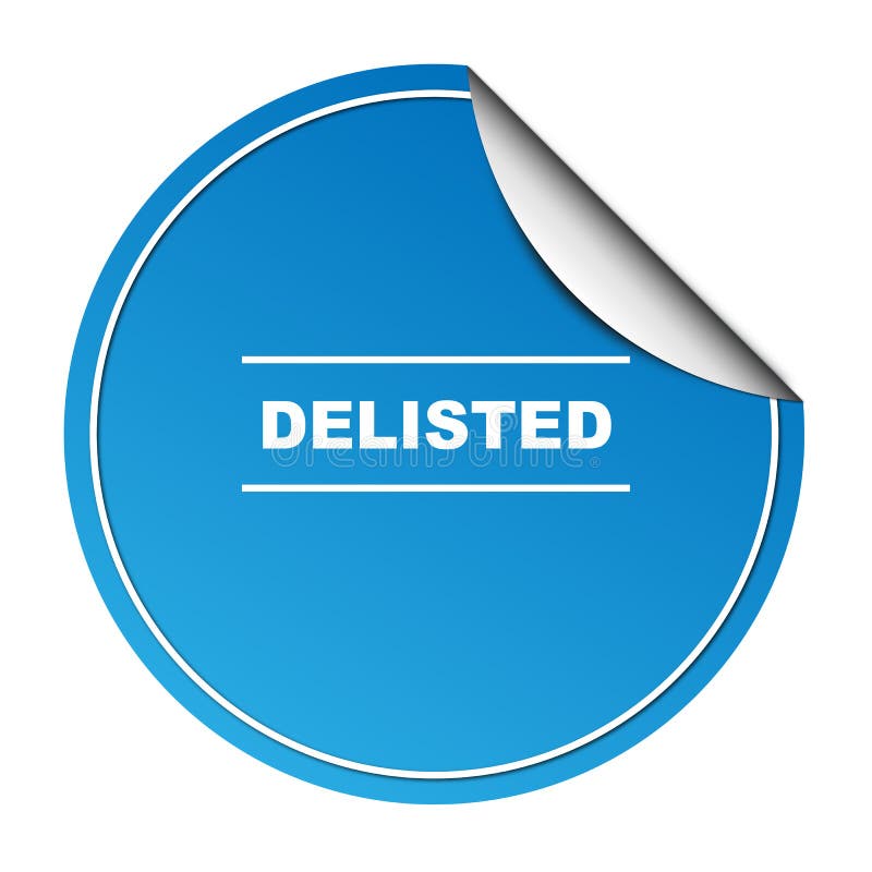 Delisted Stock Illustrations – 2 Delisted Stock Illustrations, Vectors ...