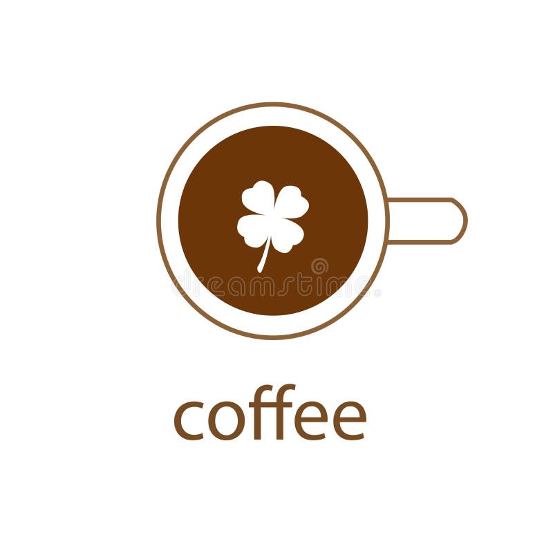 Logo for Coffee Shop or Coffee Product with Cup of Coffee Illustration ...