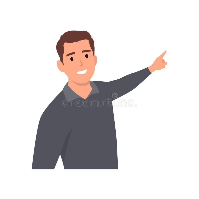 Sketch Finger Pointing Back Stock Illustrations – 104 Sketch Finger ...