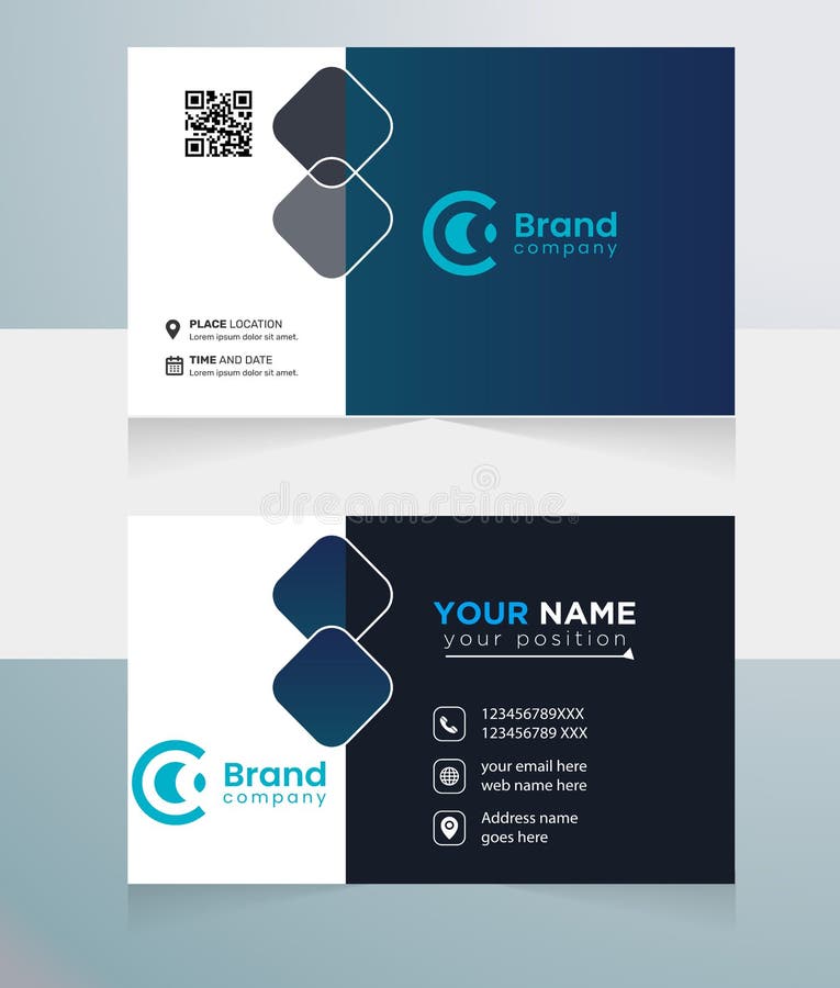 Creative and Modern Business Card Template. Elegant Luxury Business ...
