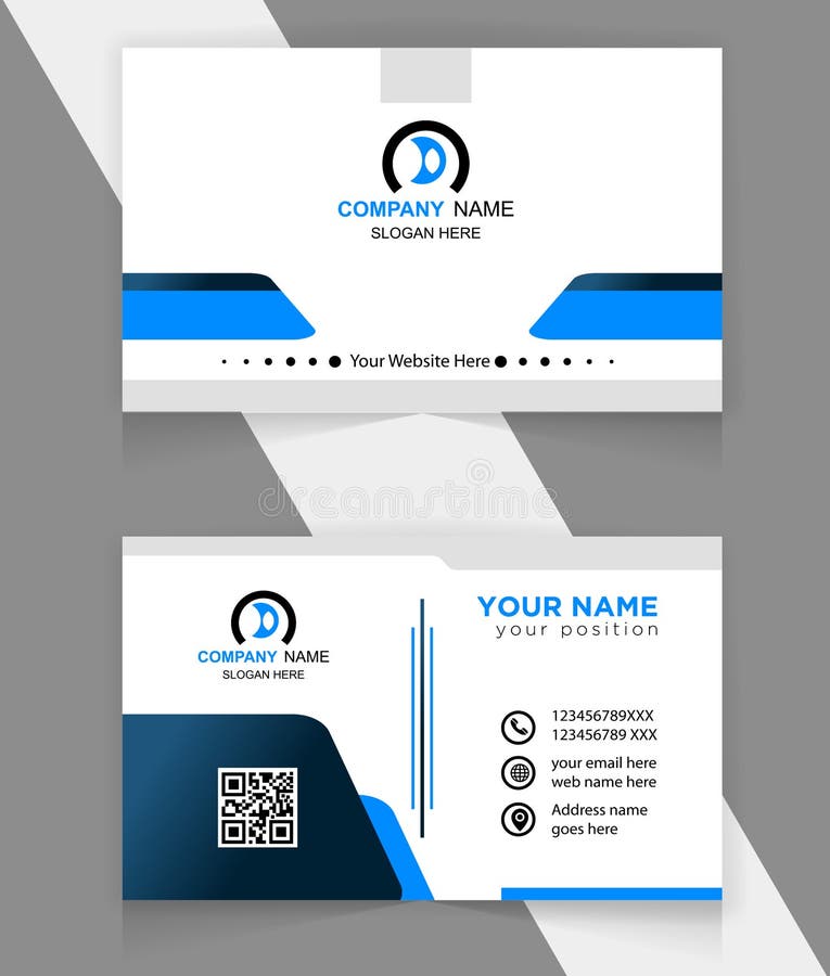 Creative and Modern Business Card Template. Elegant Luxury Business ...