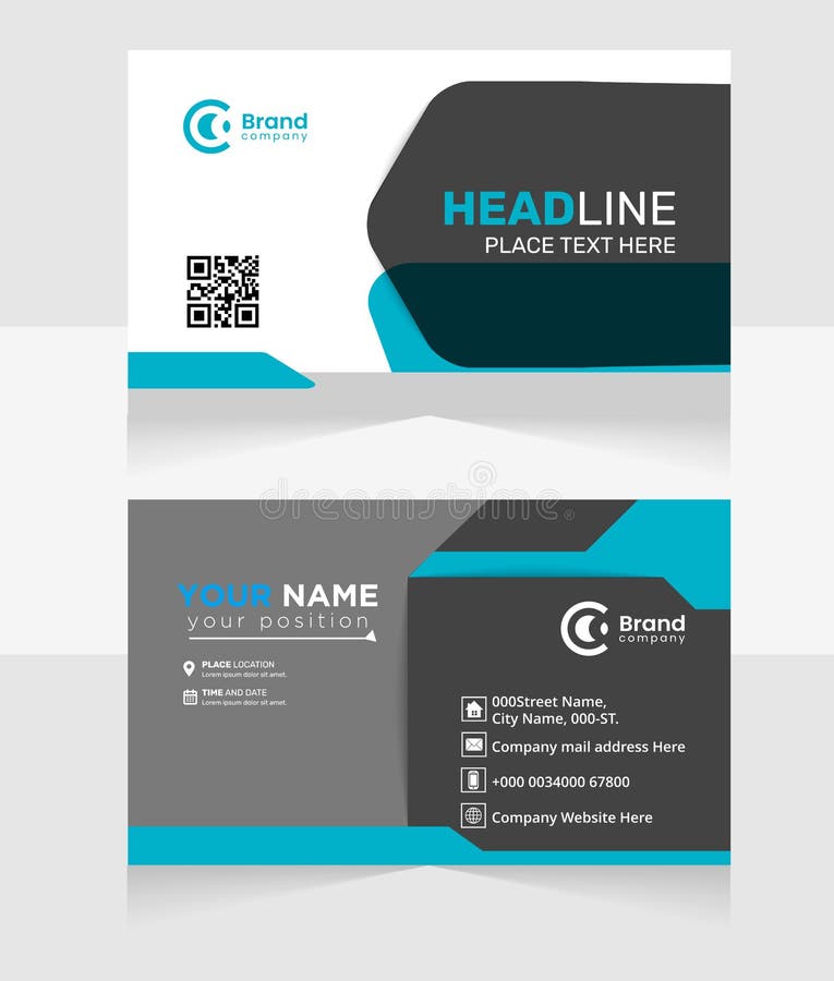 Creative and Modern Business Card Template. Elegant Luxury Business ...