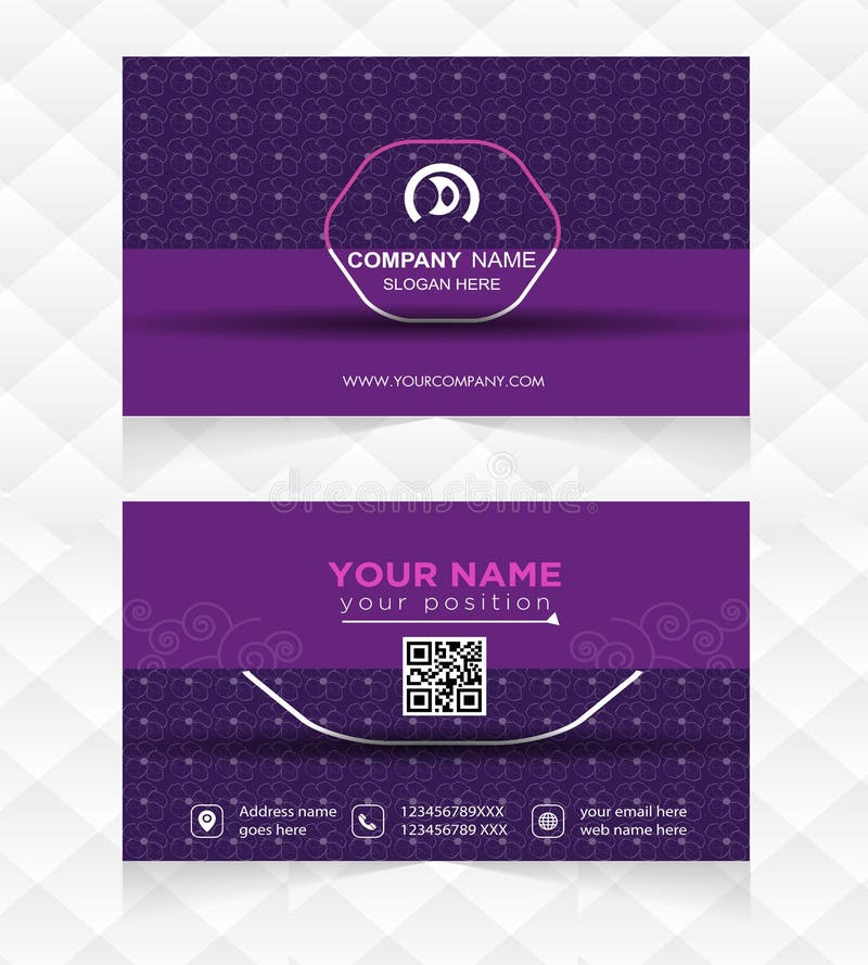 Creative and Modern Business Card Template. Elegant Luxury Business ...