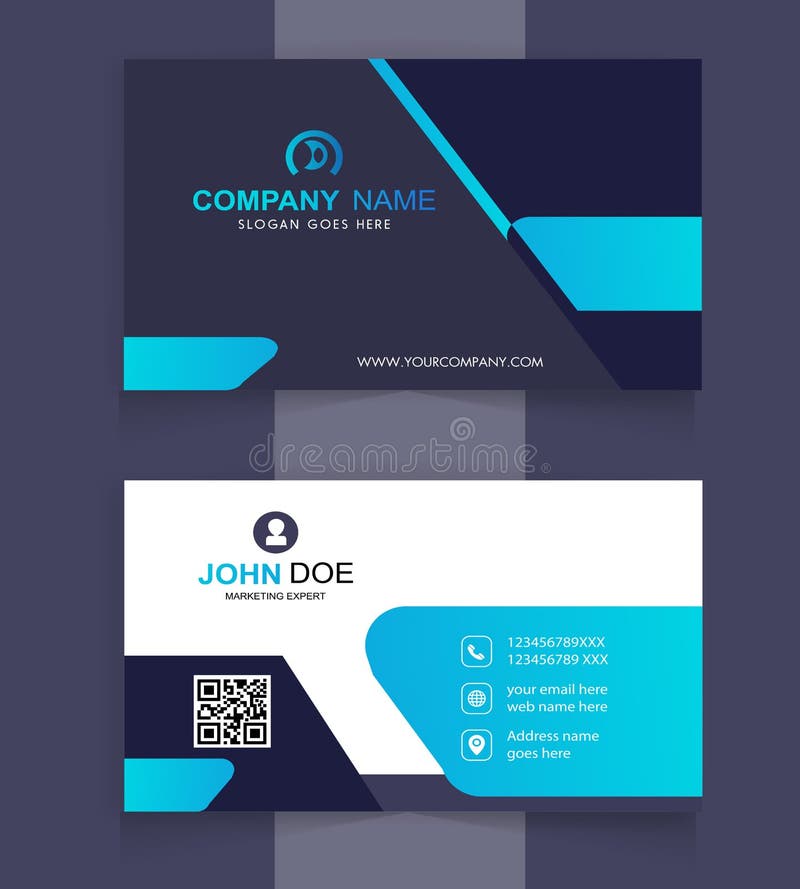 Creative and Modern Business Card Template. Elegant Luxury Business ...