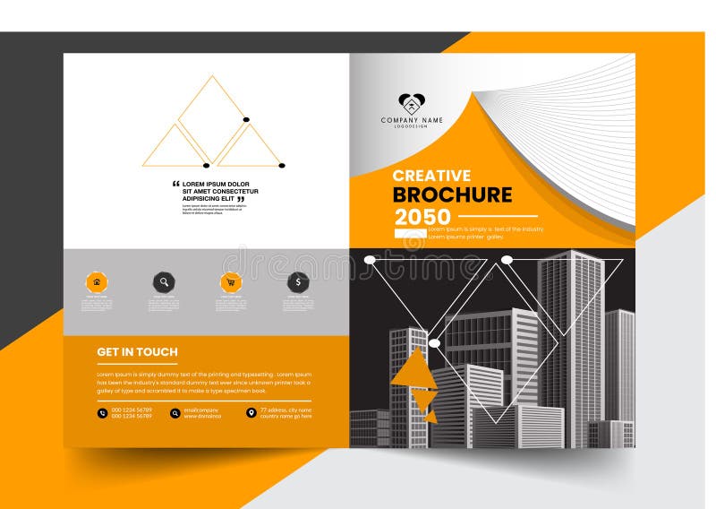 Creative Business Annual Report Design, Corporate Portfolio Brochure ...