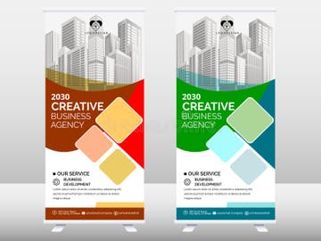 Creative Business Roll Up Banner Design. Standee Design Corporate ...