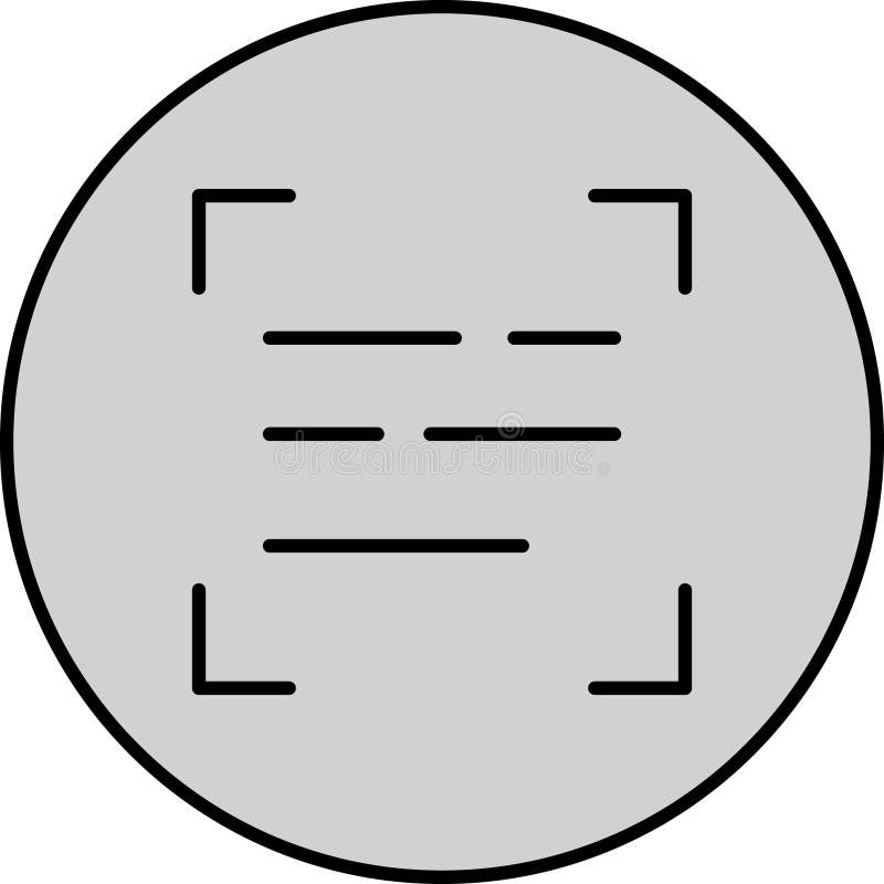 Scan Which Can Easily Edit or Modify Stock Illustration - Illustration ...