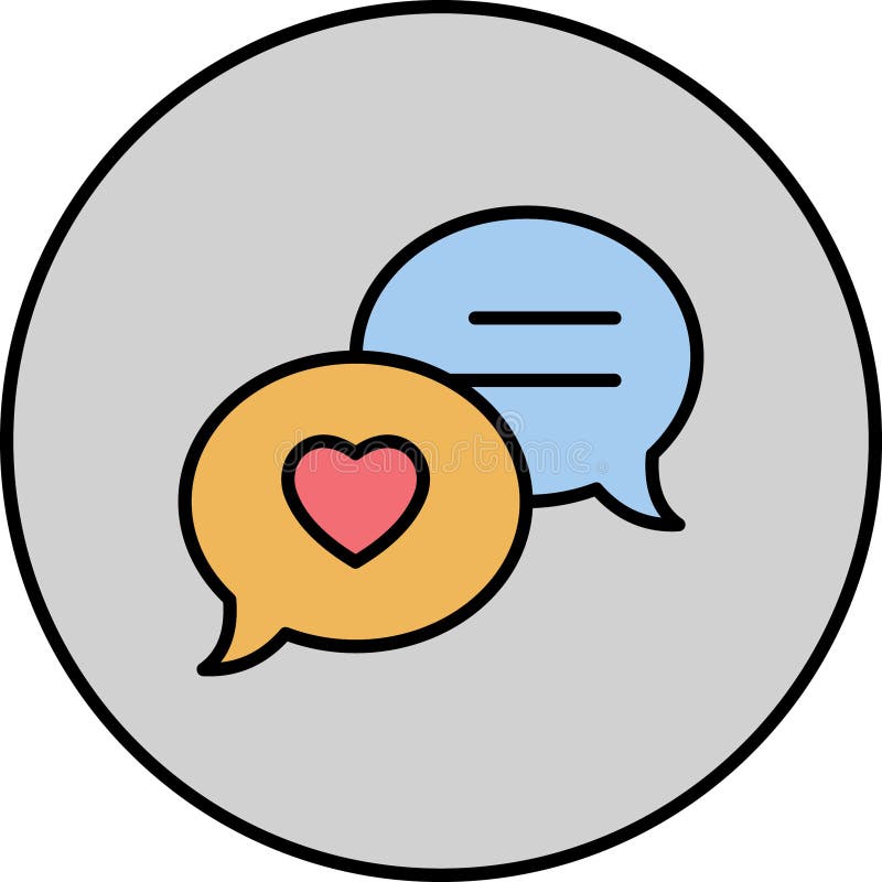 Chat Which Can Easily Edit or Modify Stock Vector - Illustration of ...