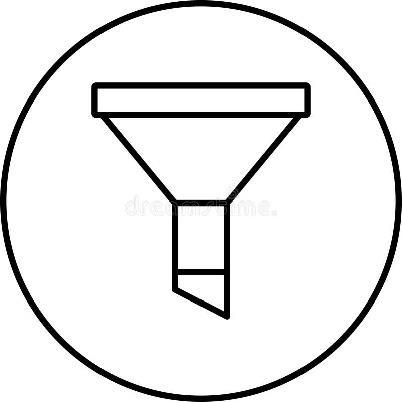 Filter Which Can Easily Edit or Modify Stock Vector - Illustration of ...