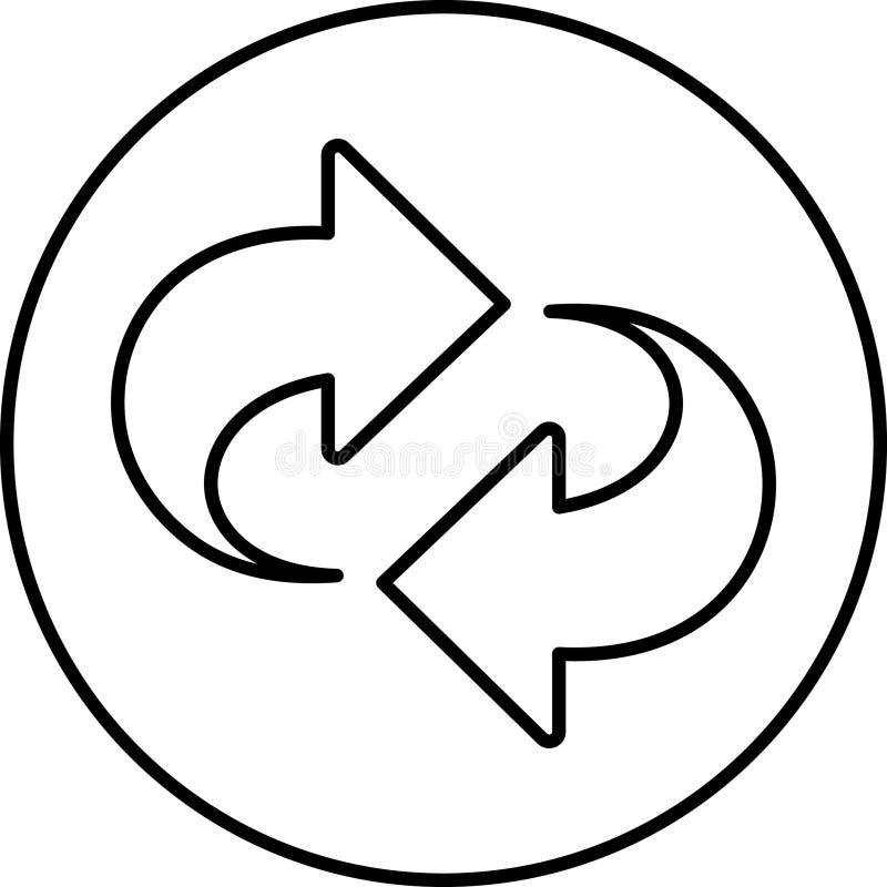 Refresh Which Can Easily Edit or Modify Stock Vector - Illustration of ...