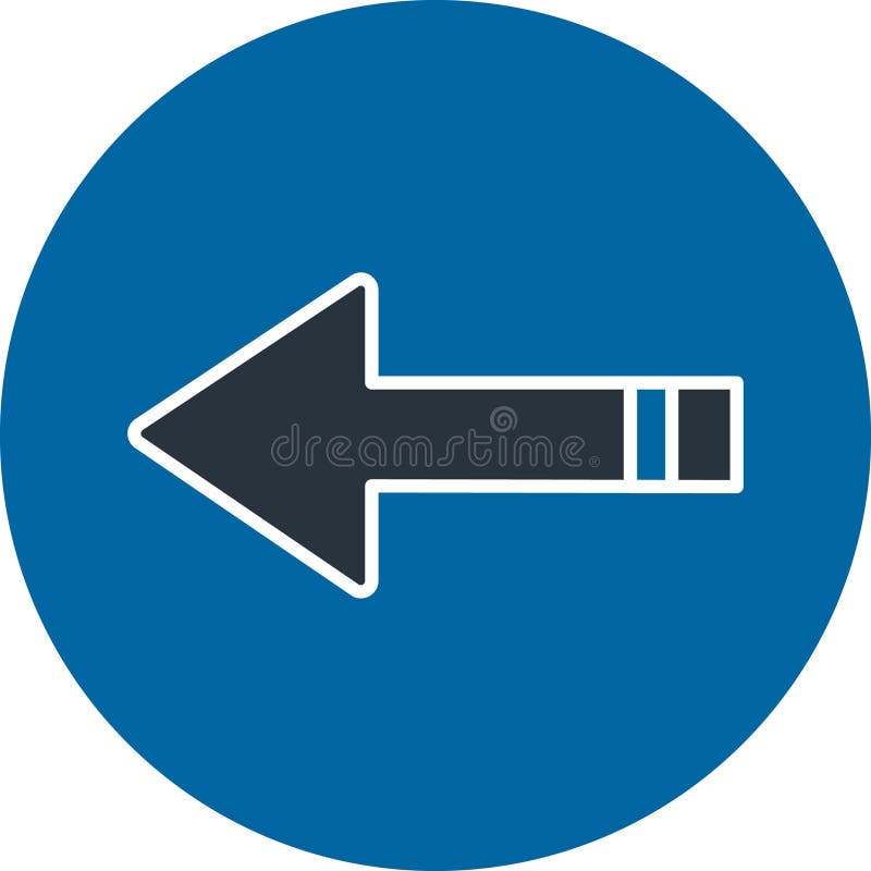 Left Arrow Vector Related To Web Browser Windows and Fully Editable ...